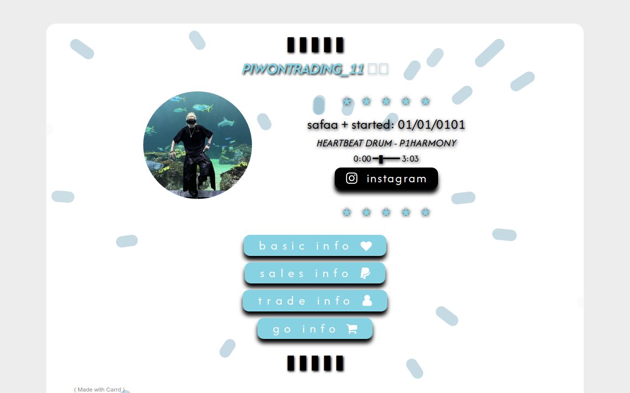 piwontradings carrd!